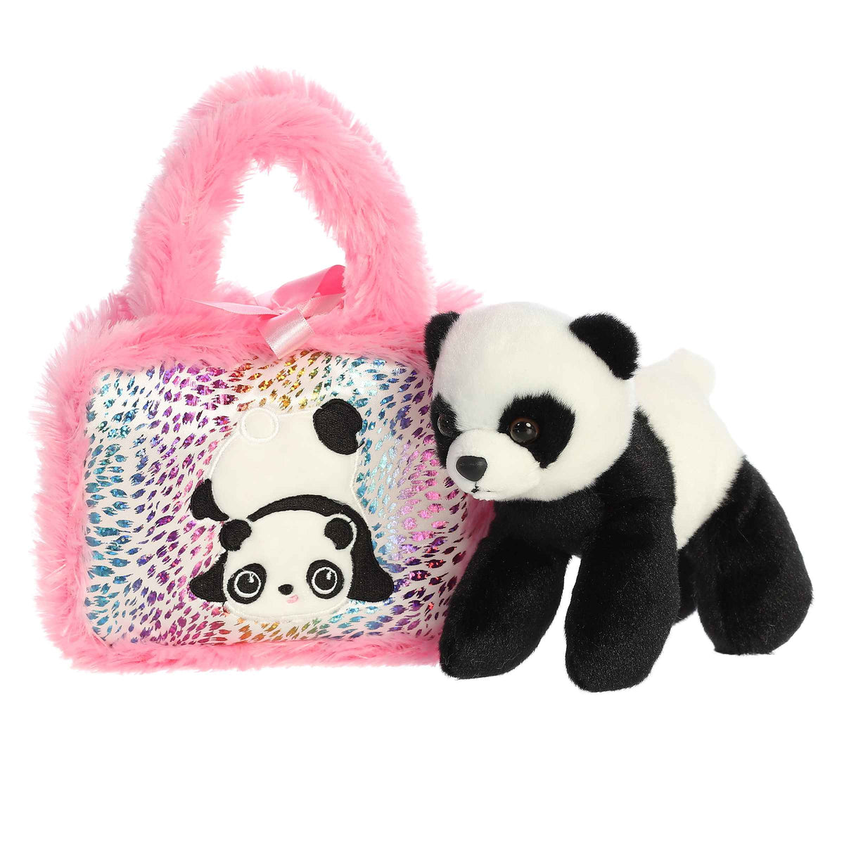 7" Zoo Collection Panda - Fancy Pals - Aurora – Peluches Aurora