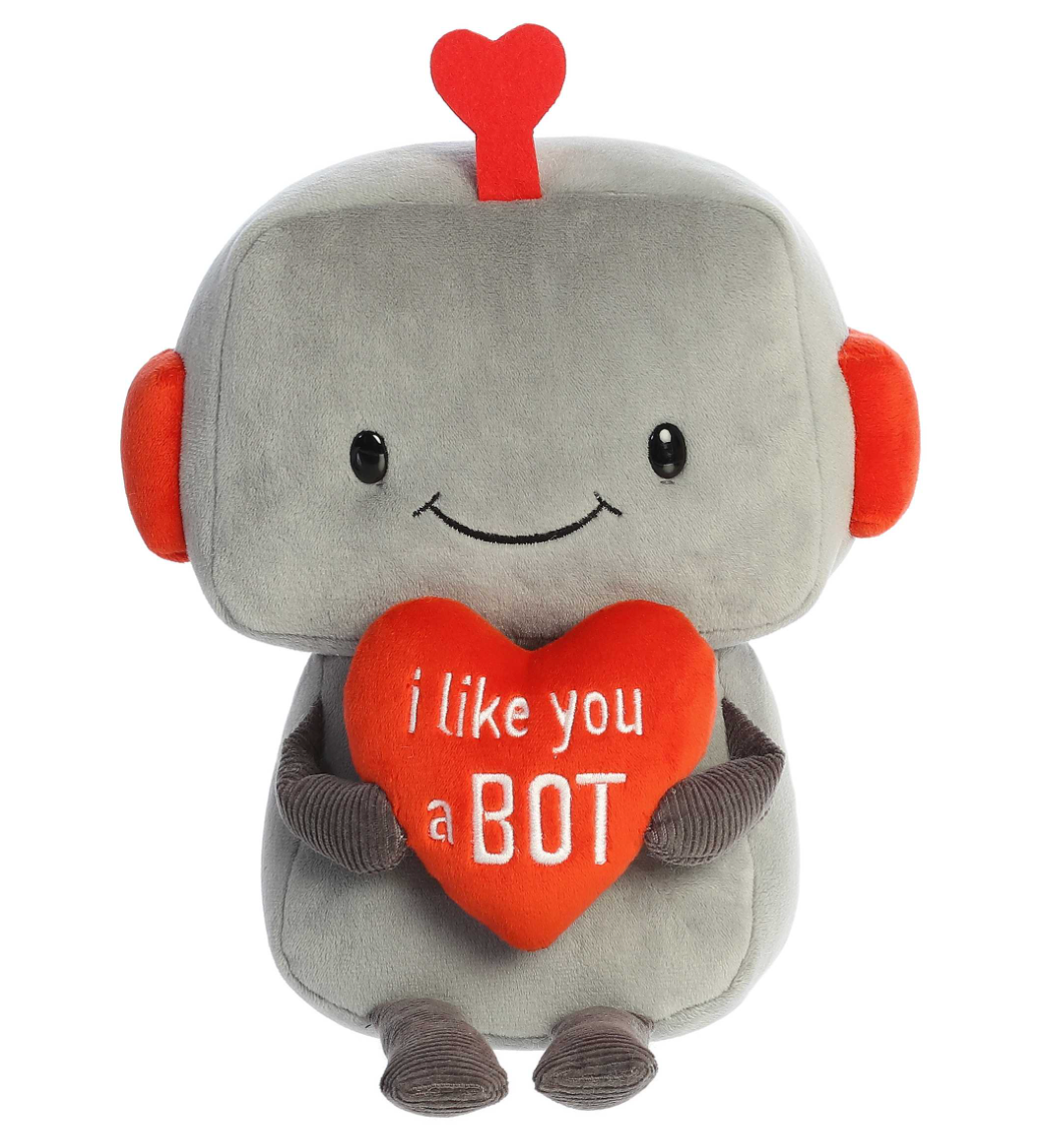 13" I LOVE YOU A BOT ROBOT – Peluches Aurora