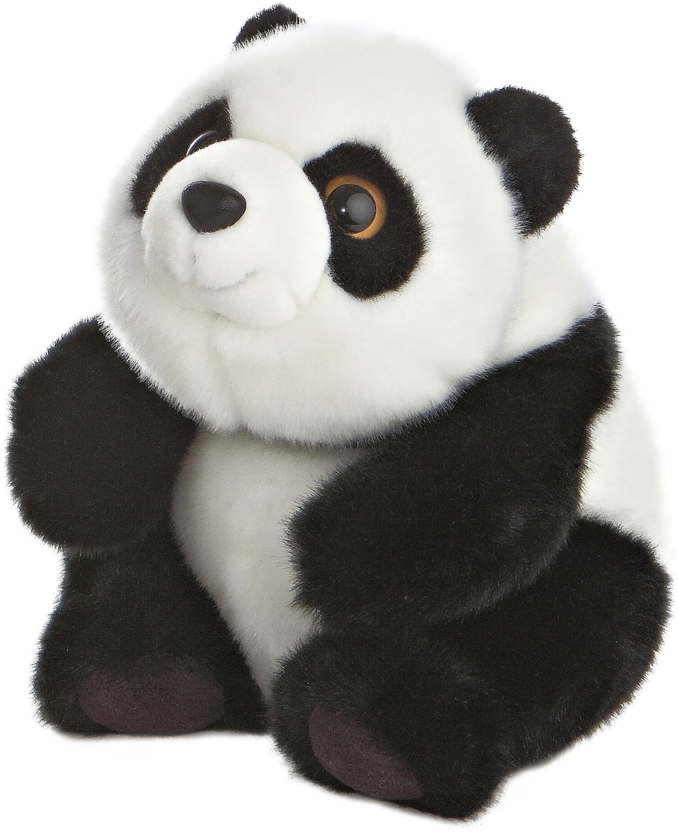 9" LIN LIN PANDA - SMALL SITTING – Peluches Aurora